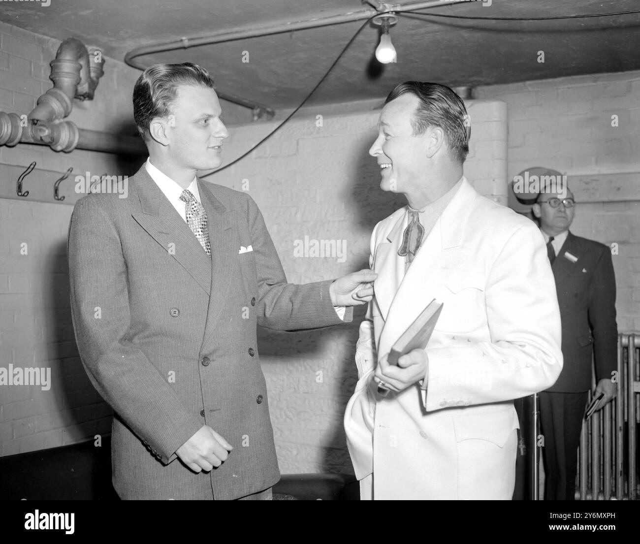 Billy Graham and Roy Rogers Stock Photo - Alamy