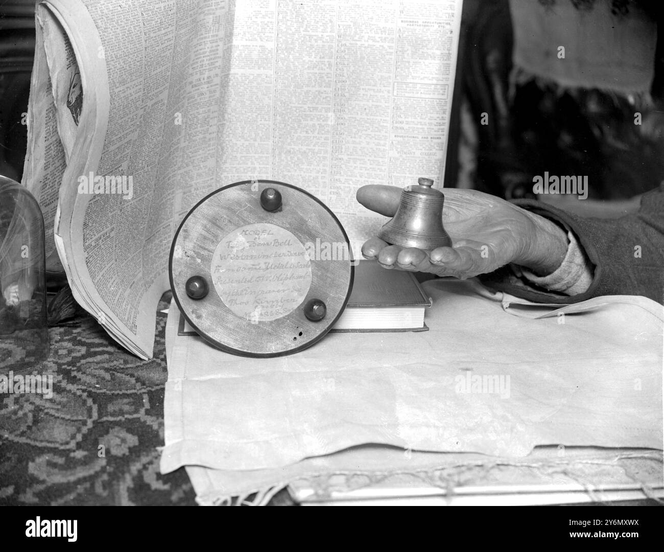 Big ben miniature Black and White Stock Photos & Images - Alamy