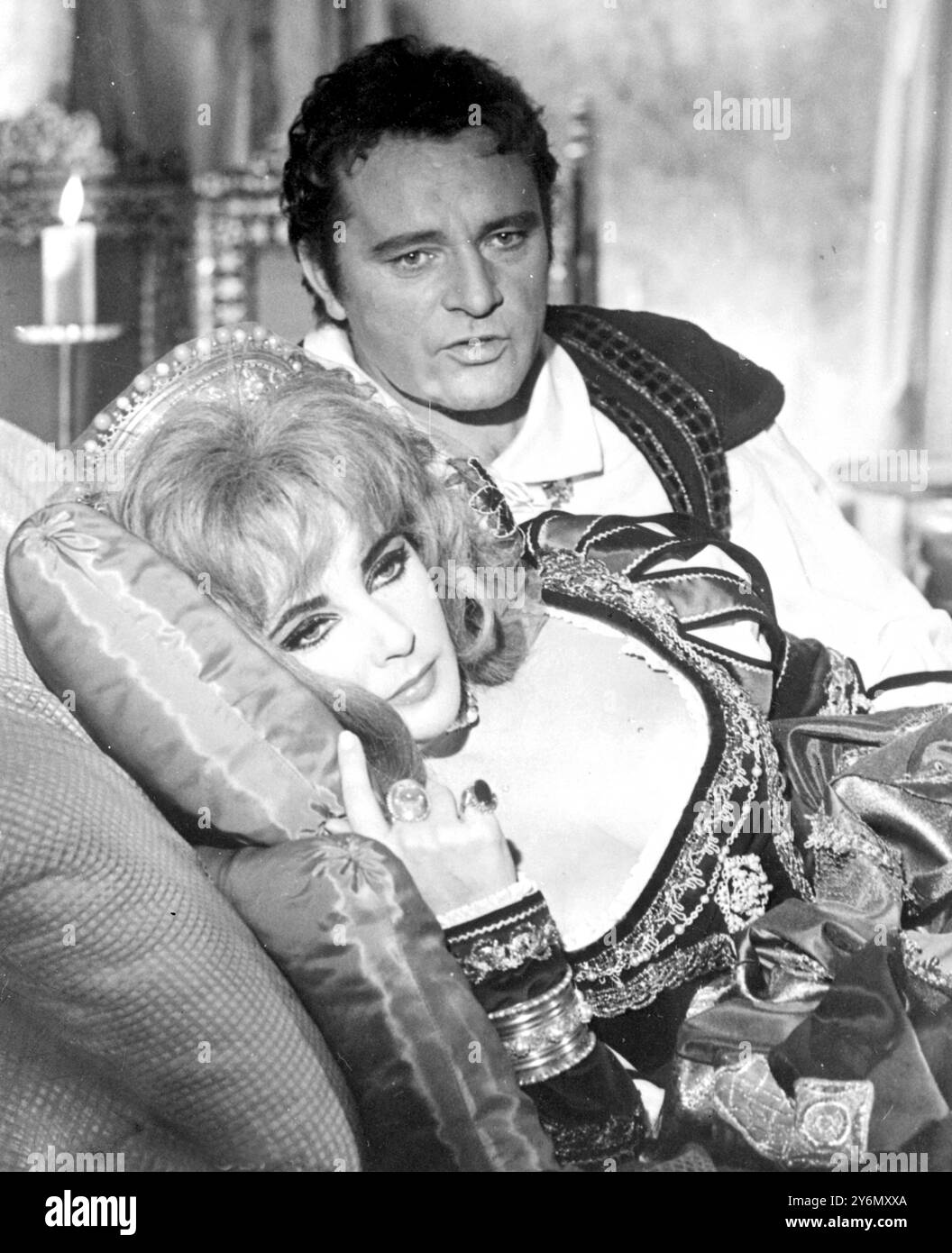 London: Together again in front of the cameras are the man and wife ...