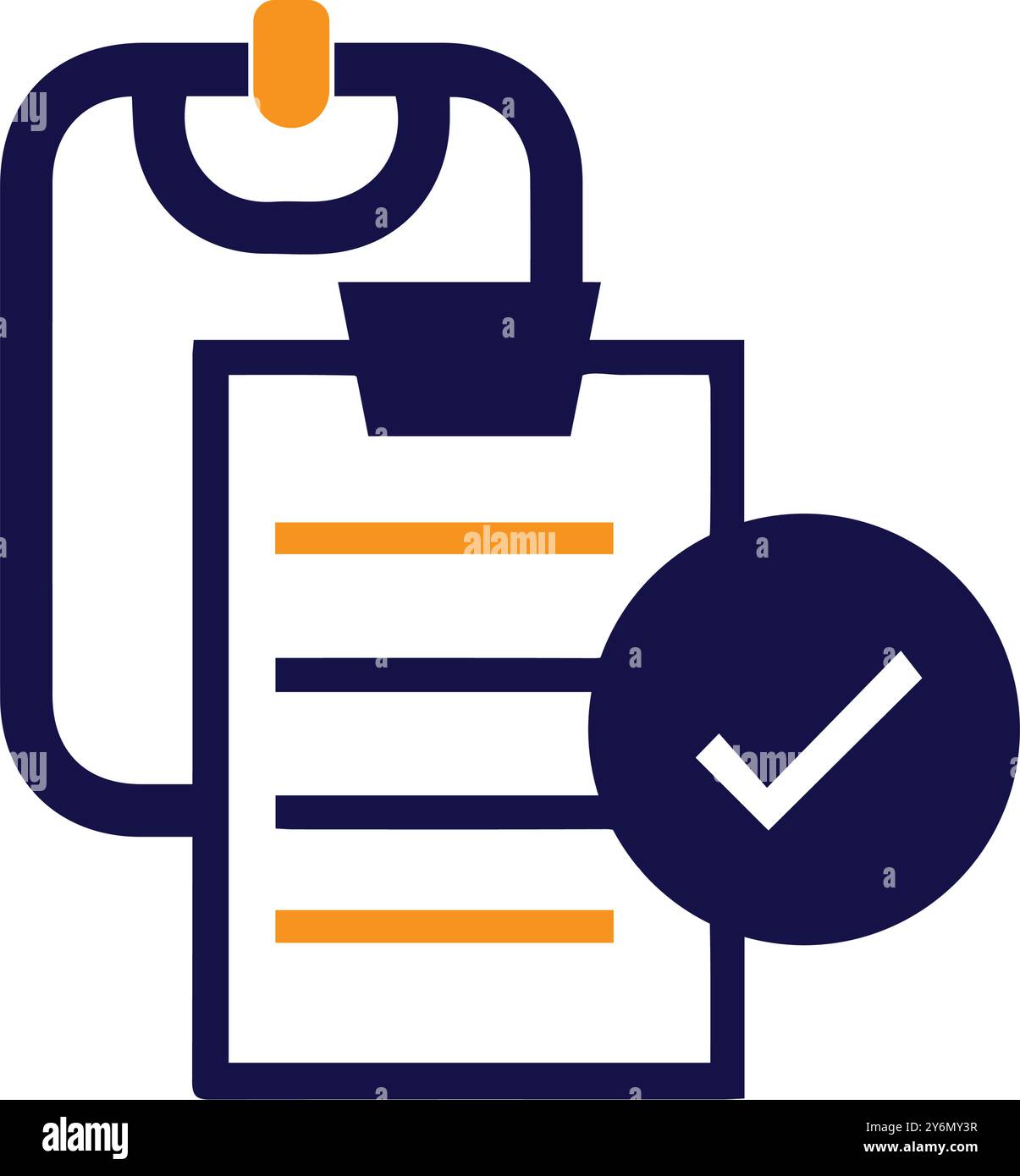 notepad, tick, report, checklist, report icon Stock Vector Image & Art - Alamy