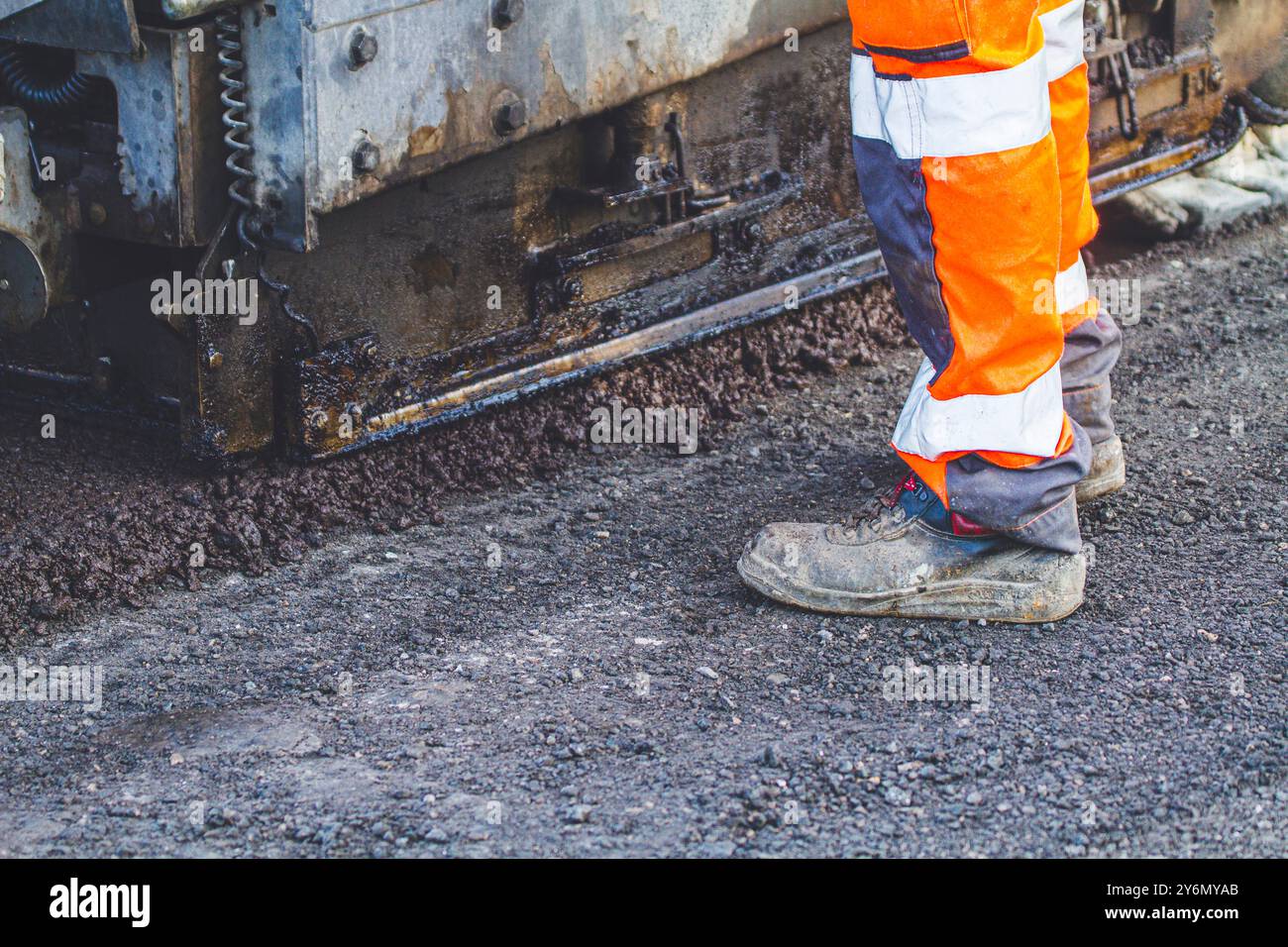 Bitumen road hi-res stock photography and images - Alamy