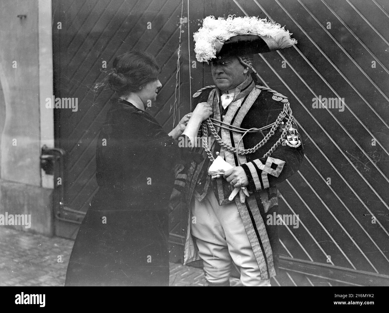 Preparing for the Lord Mayor's Show. Mr Grainger, The Lord Mayor's ...