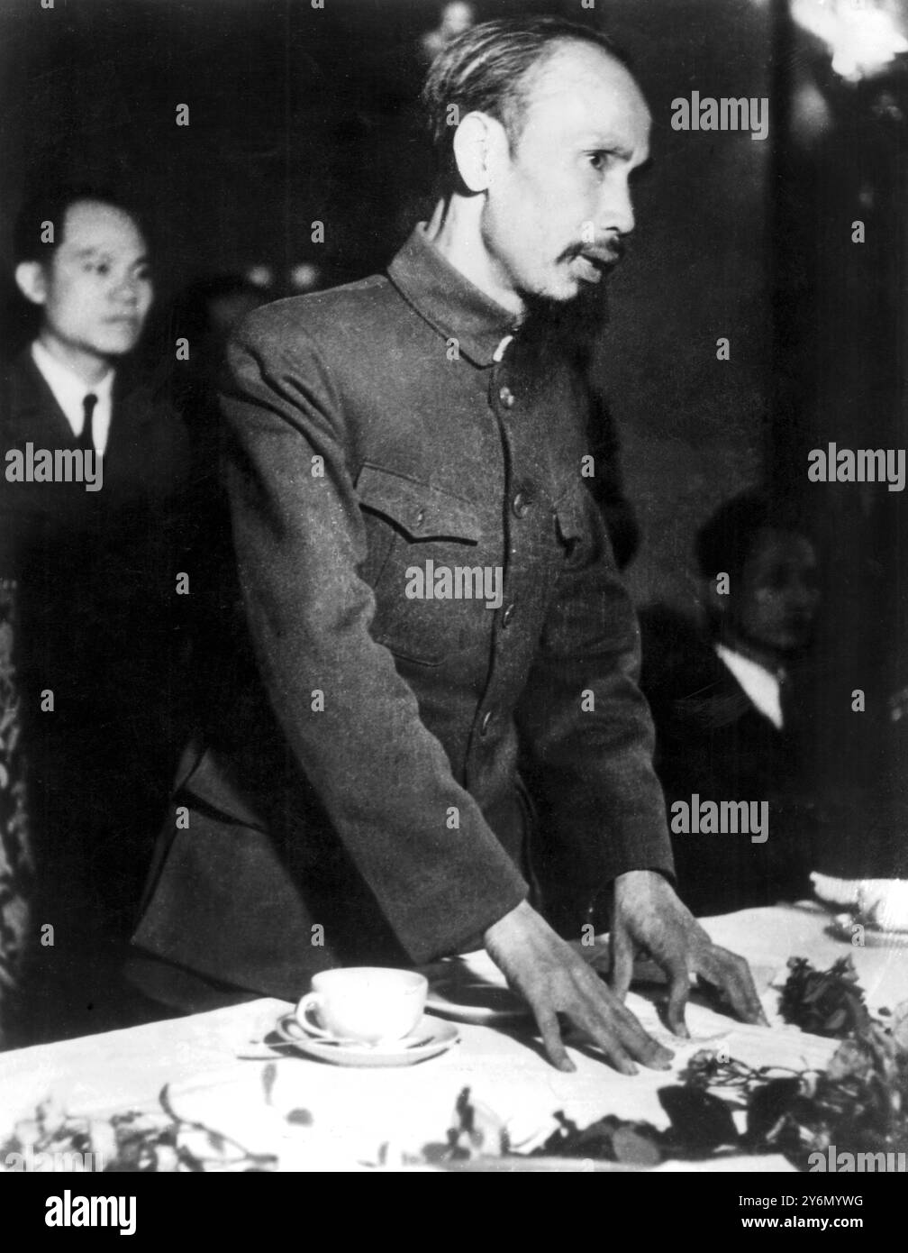 Ho Chi Minh, leader of North Vietnam Stock Photo - Alamy