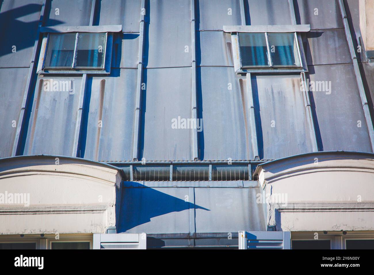 France, Paris, roofs of buildings, Haussmann style Stock Photo - Alamy