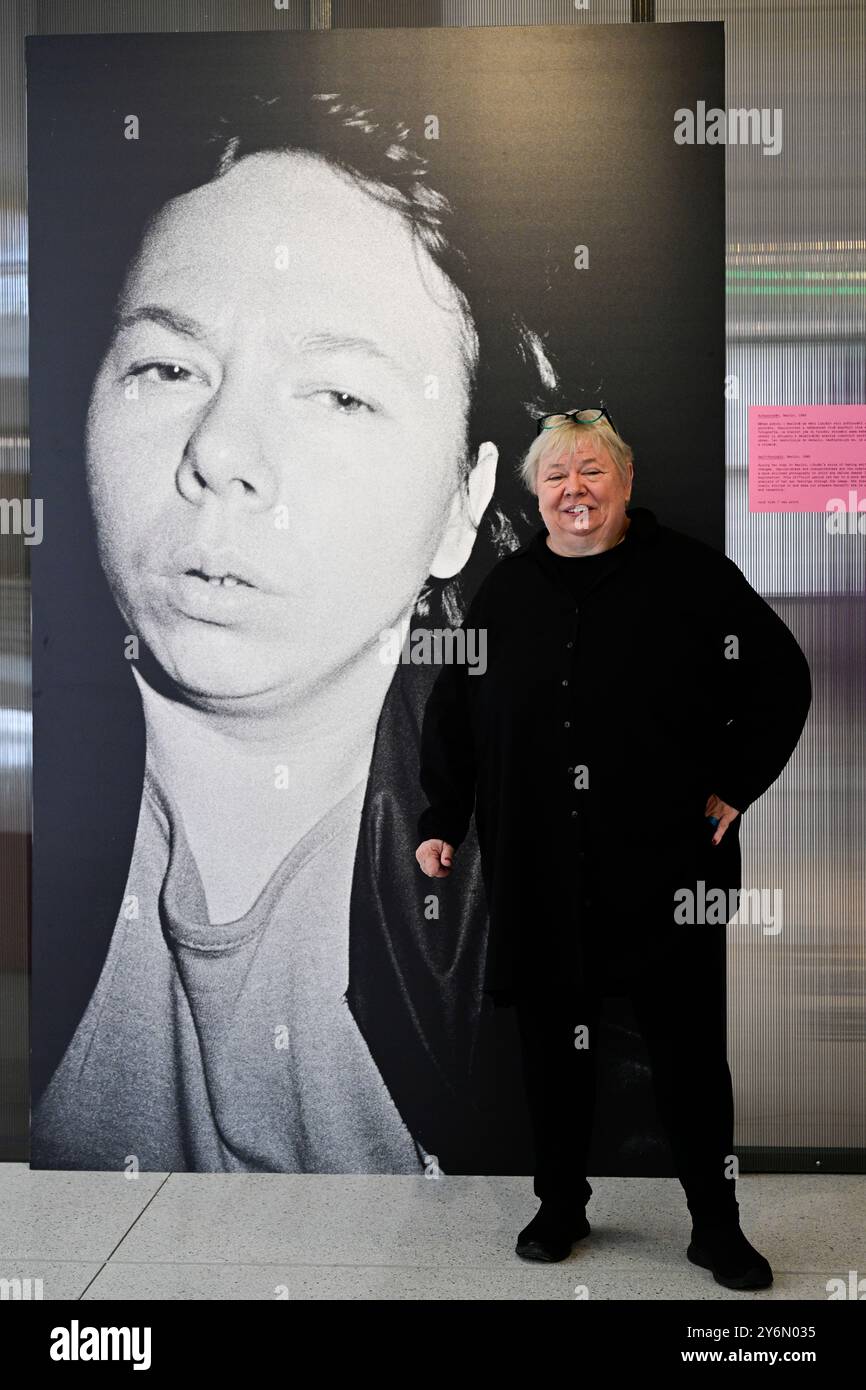 Photographer Libuse Jarcovjakova poses at a press conference on opening ...