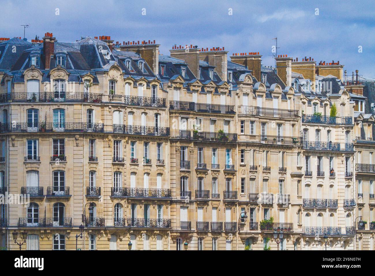 France, Paris, Haussmann style Stock Photo - Alamy