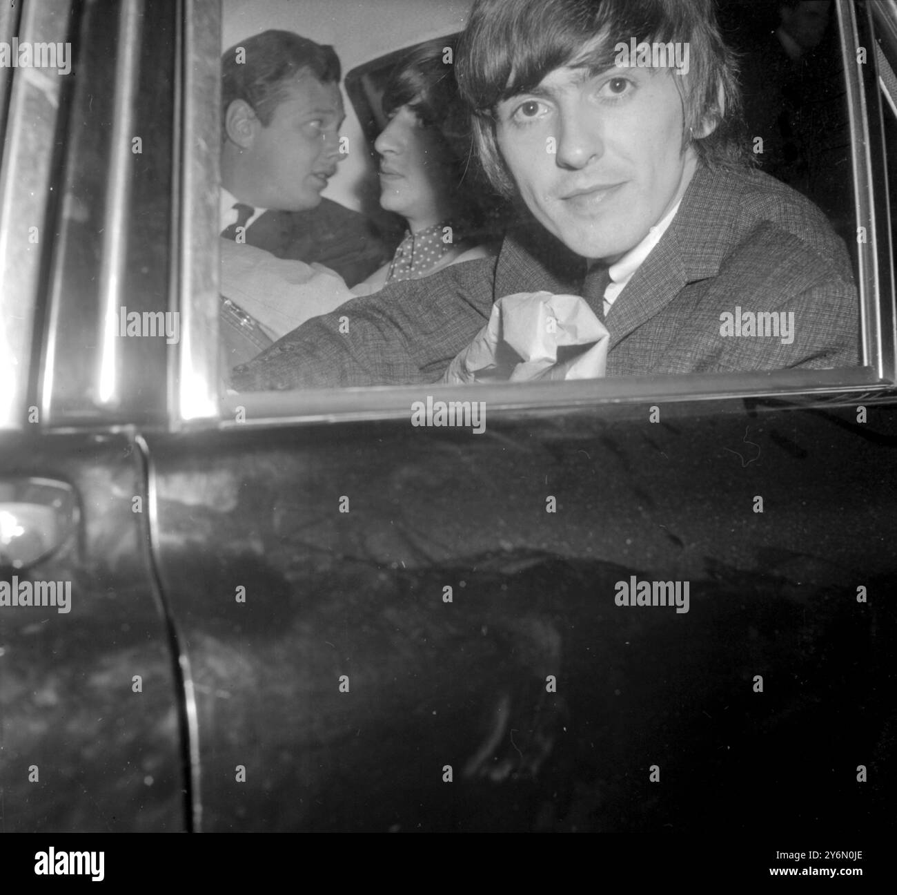 London: The Beatles pop group made their escape from London Airport ...