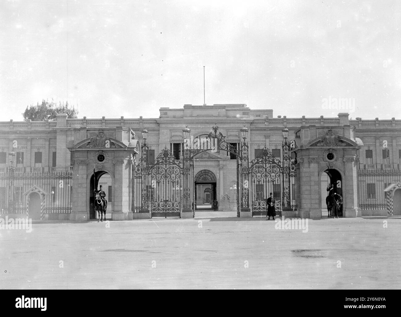The Cairo Season. The Egyptian King's Palace. The Main Gates with ...