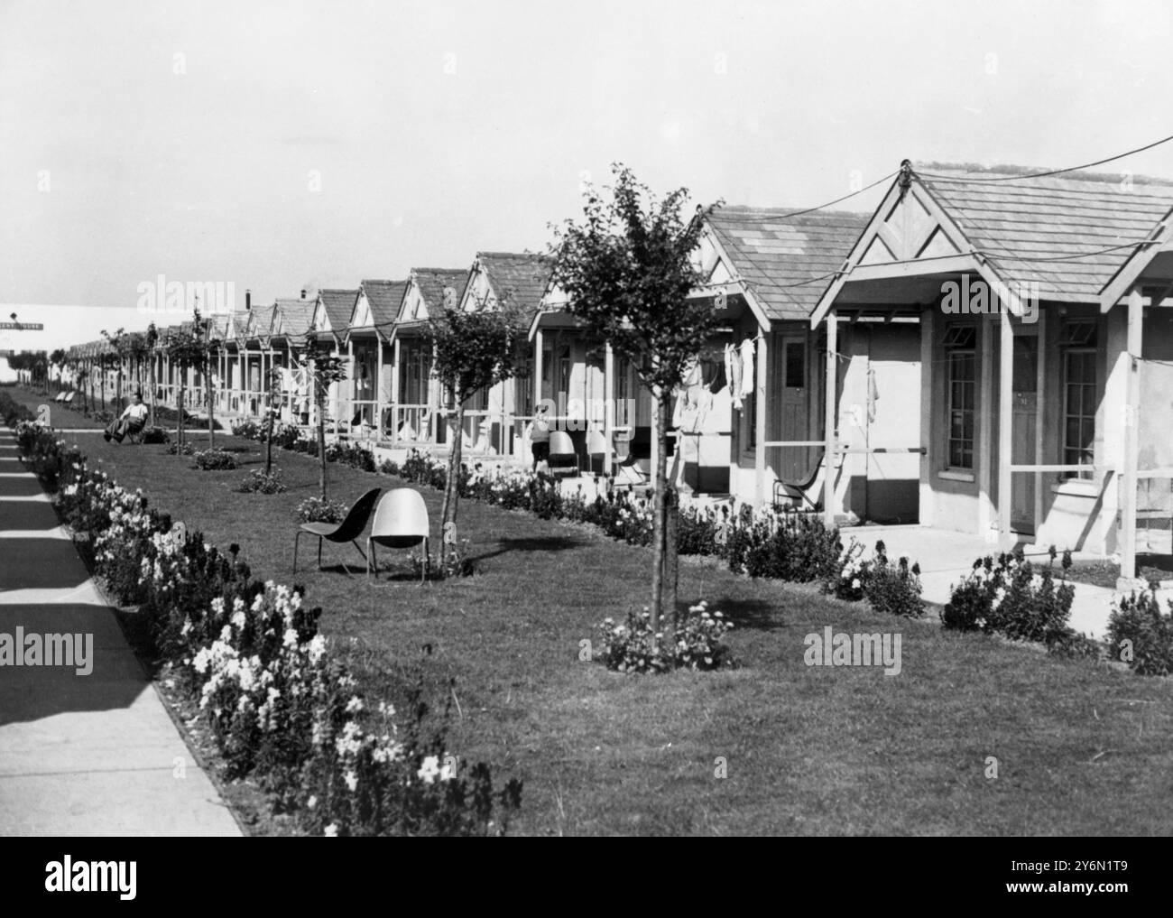 Butlins holiday camp, Bognor Regis. 1947 Stock Photo - Alamy