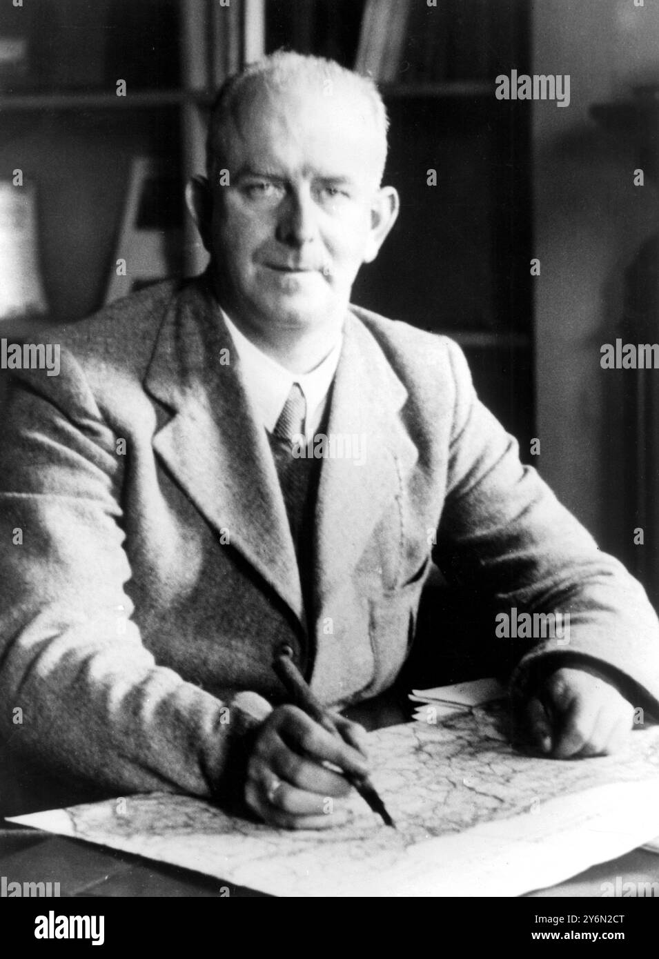 DUBLIN; A portrait of Irish Blue Shirt leader, General Eoin O'Duffy ...