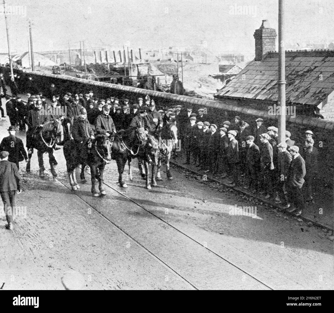 The Serious rioting in Wales: Scene of the Great Colliery Strike ...