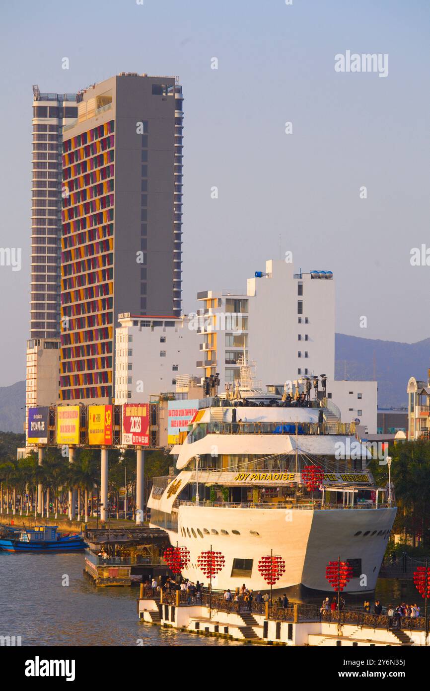 Vietnam, Da Nang, skyline, skyscrapers, modern architecture, Han River ...