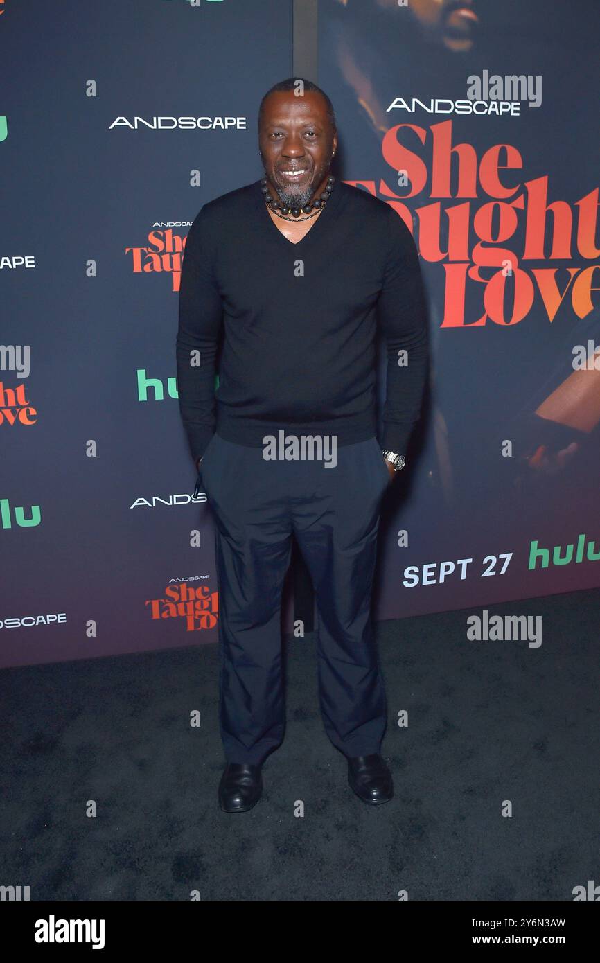 Edwin Lee Gibson bei der Premiere des Hulu Films 'She Taught Love' im ...