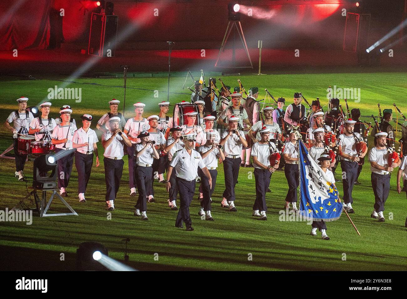 France. Brittany. Morbihan. Lorient. Lorient Interceltic Festival 2023 ...