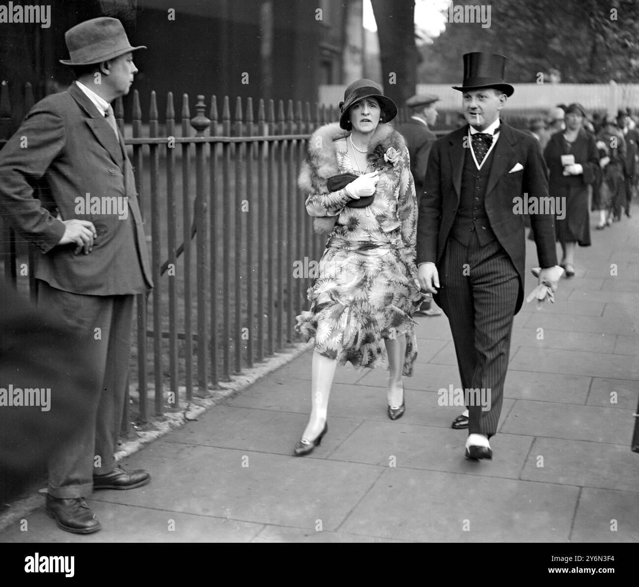 Wedding of Kindersley-Guinness at St Margaret's, Westminster. Mrs ...