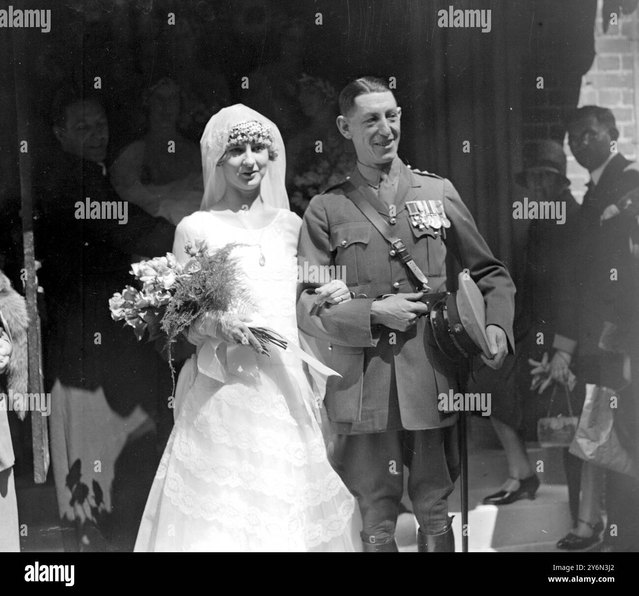 Wedding of Captain A.C. Taylor and Miss Sheila Carey (Daughter of Sir Willoughby and Lady Carey ...