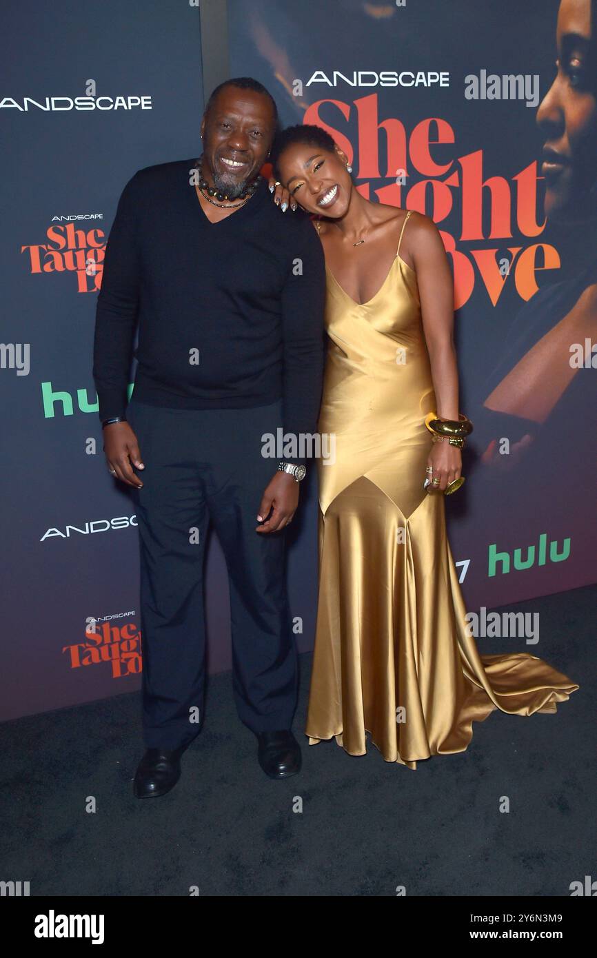 Edwin Lee Gibson und Arsema Thomas bei der Premiere des Hulu Films 'She ...