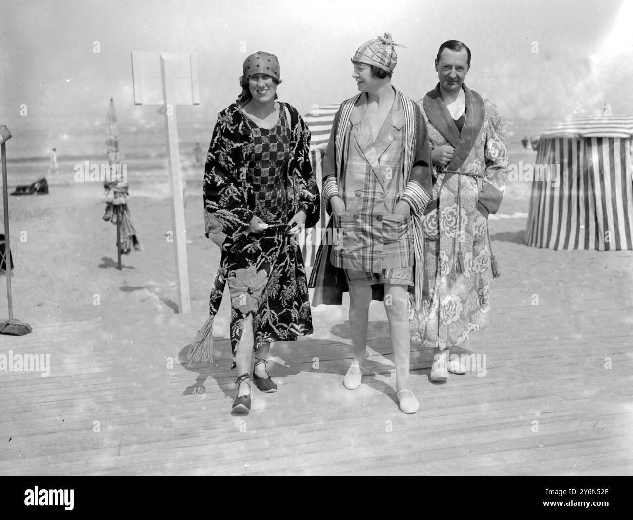 Deauville.Hon Mrs Lowther, Lord and Lady Terrington. 1925 Vera ...
