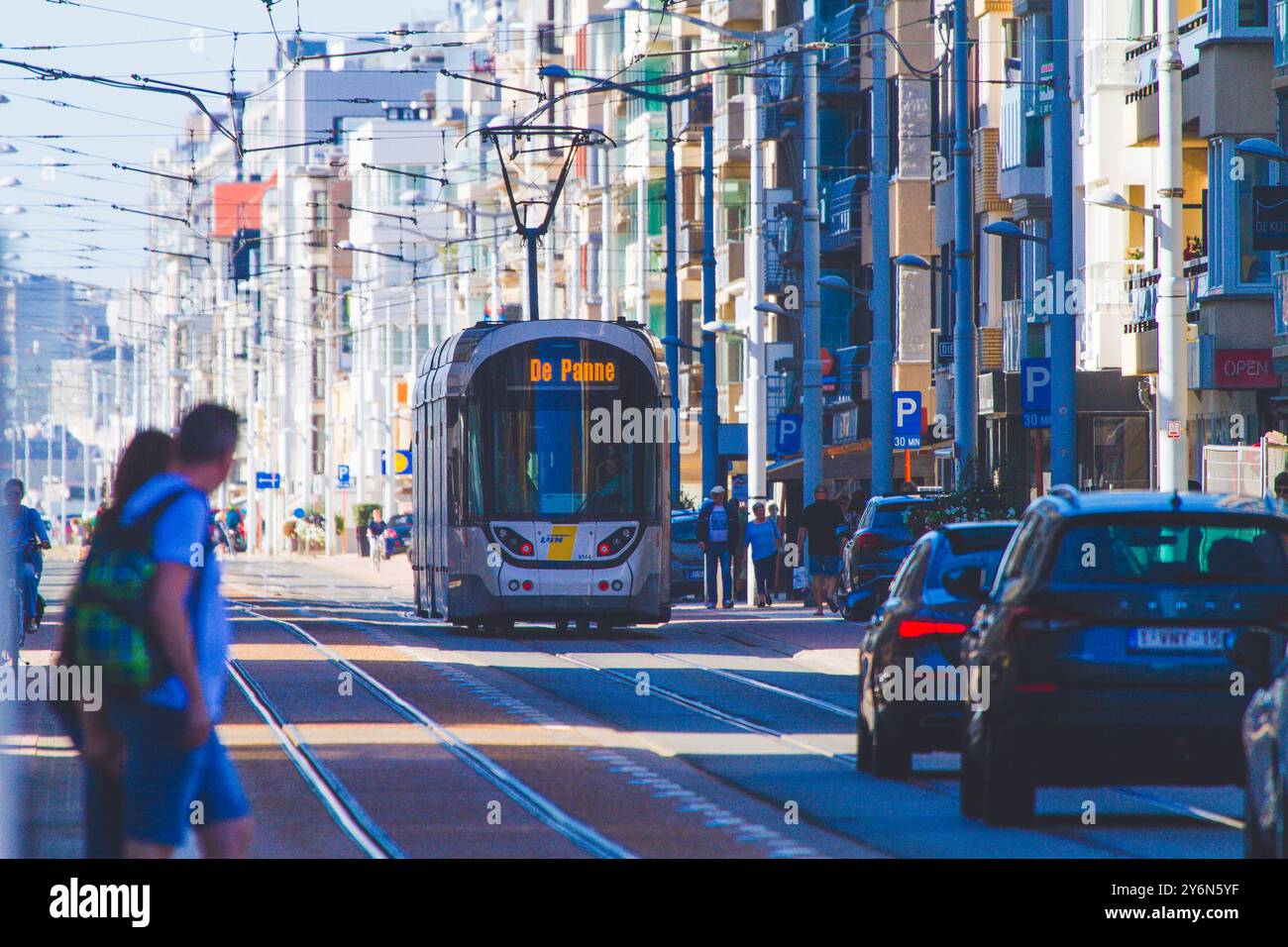 Belgium, Flemish region, West Flanders, Nieuwpoort, Belgian Coast ...