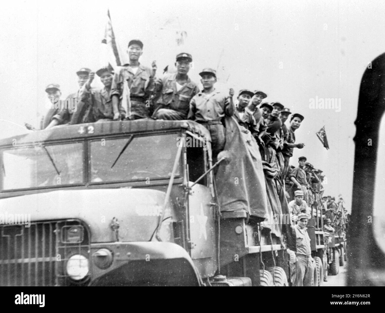 Communist prisoners Black and White Stock Photos & Images - Alamy