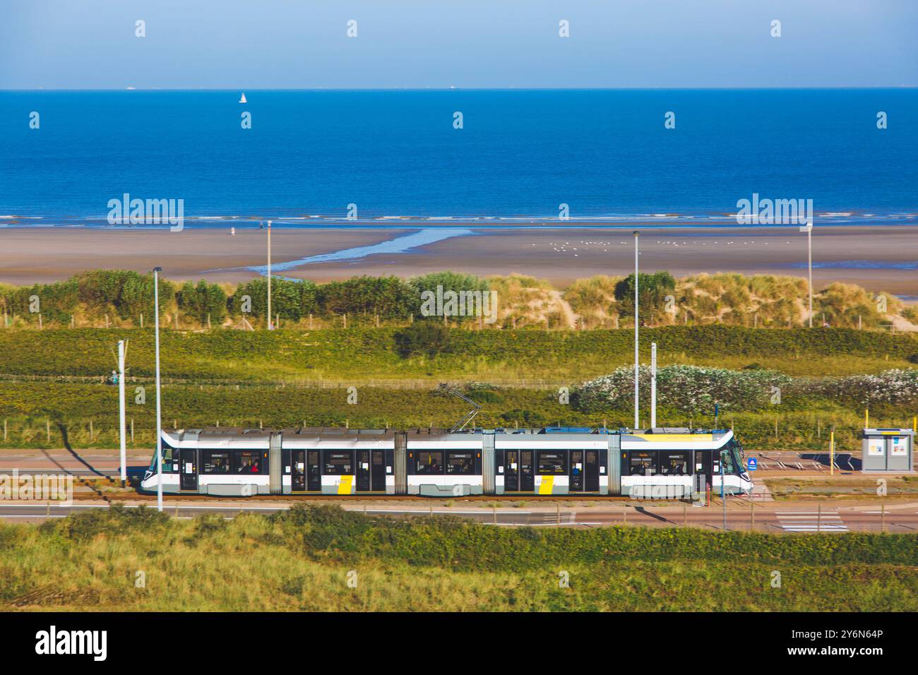 Kusttram train hi-res stock photography and images - Alamy