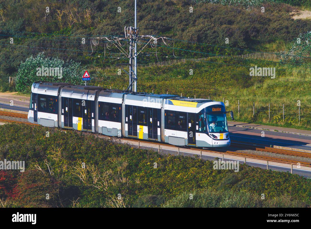 Belgium, Flemish region, West Flanders, Nieuwpoort, Belgian Coast ...