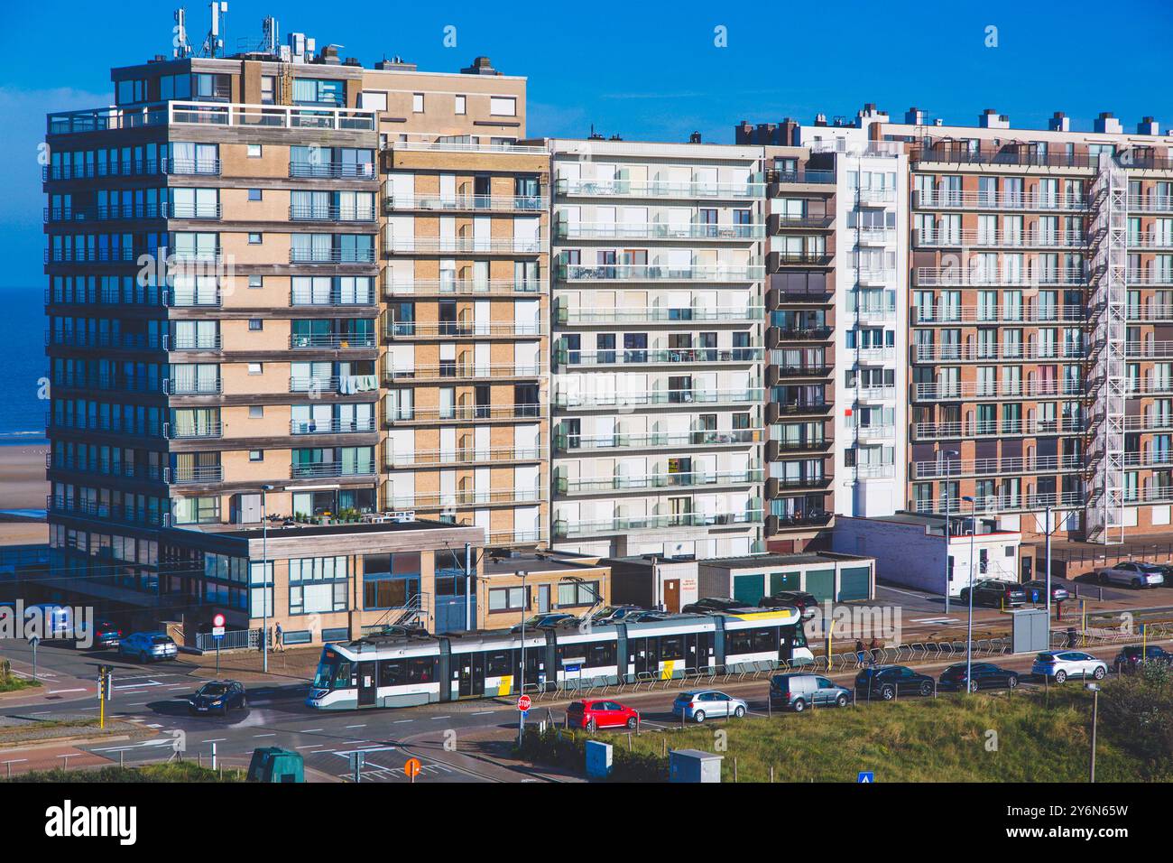 Belgium, Flemish region, West Flanders, Nieuwpoort, Belgian Coast ...
