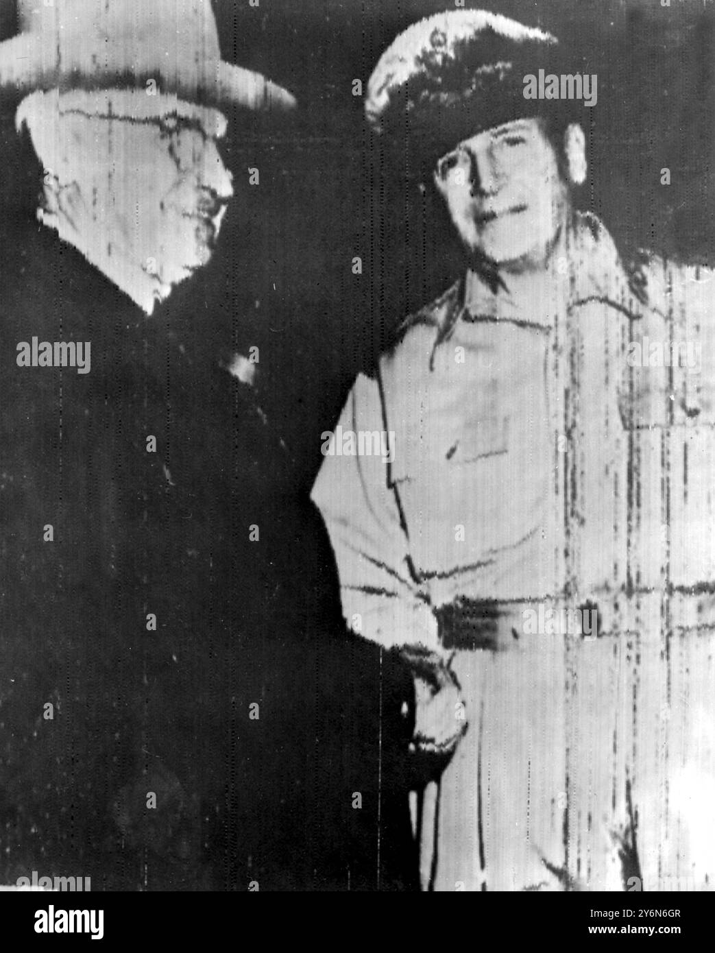 Macarthur truman wake island Black and White Stock Photos & Images - Alamy