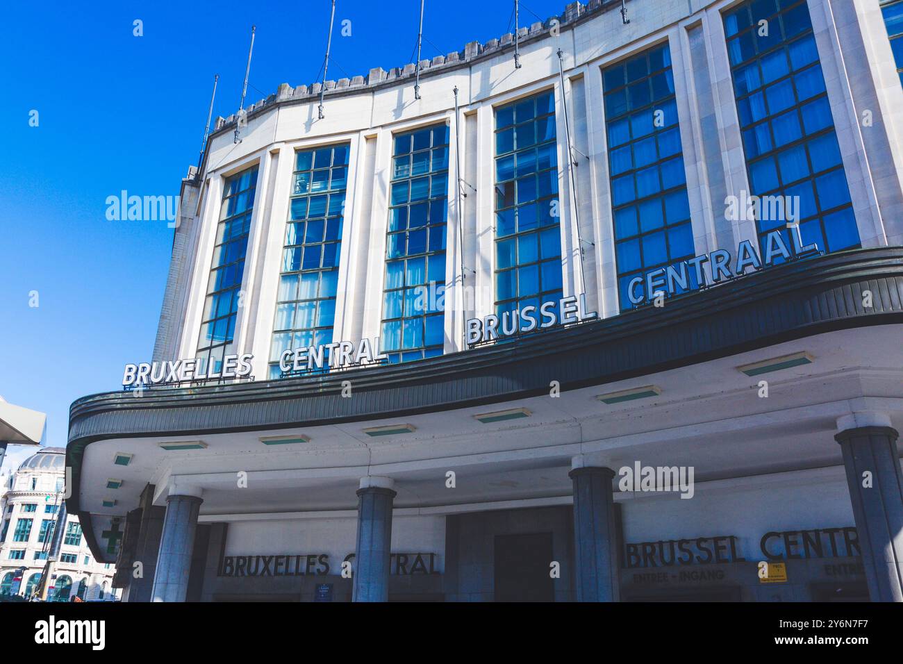 Belgium, Brussels, Brussels Central Station, commonly known as Central Station Stock Photo - Alamy