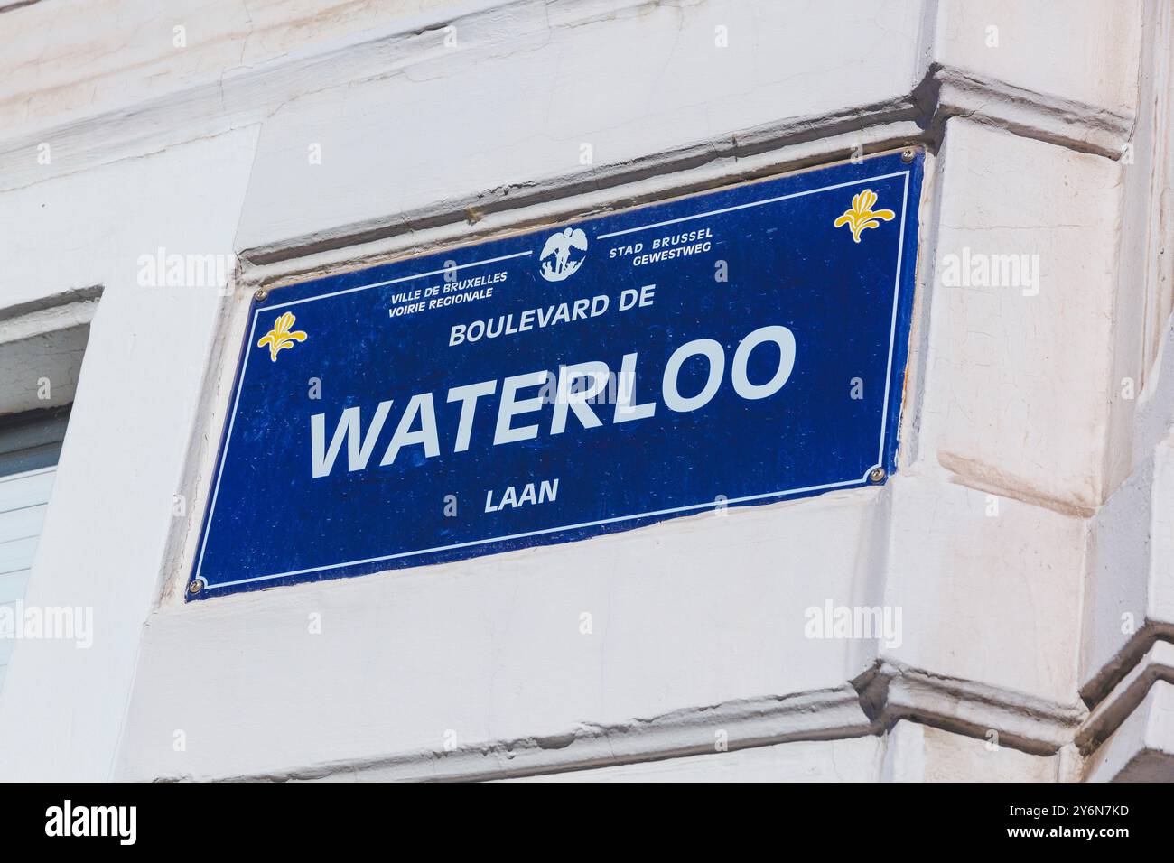 Brussels boulevard waterloo hi-res stock photography and images - Alamy