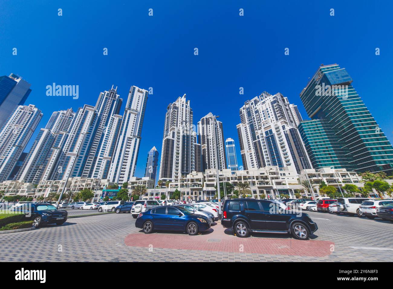 United Arab Emirates, Dubai. Residential complex. Executive Towers. In ...