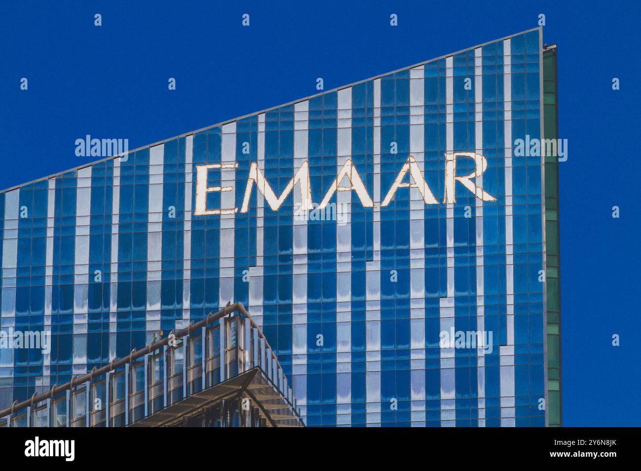 United Arab Emirates, Dubai. Emaar Properties, large real estate ...