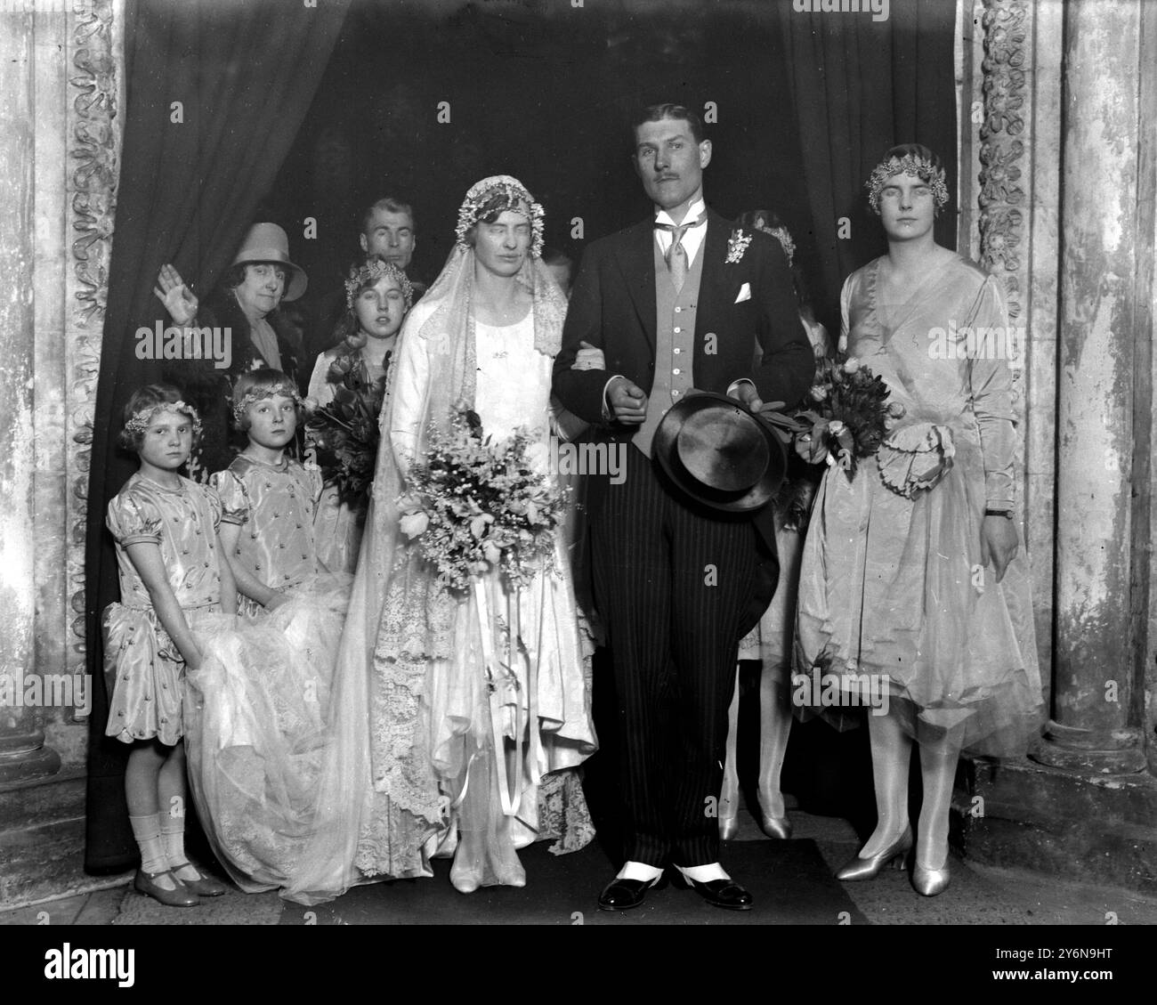 Wedding of Captain Colin David Brodie and Miss Daphne Cecil Rosemary ...