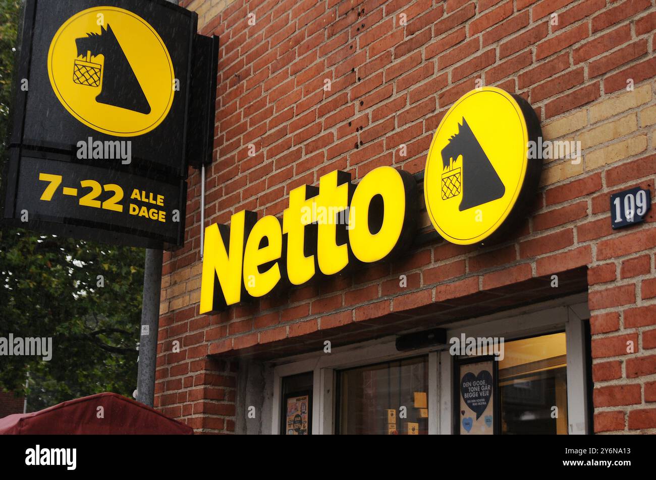 Copenhagen/ Denmark/26 September 2024/ Netto grocery chain store in ...