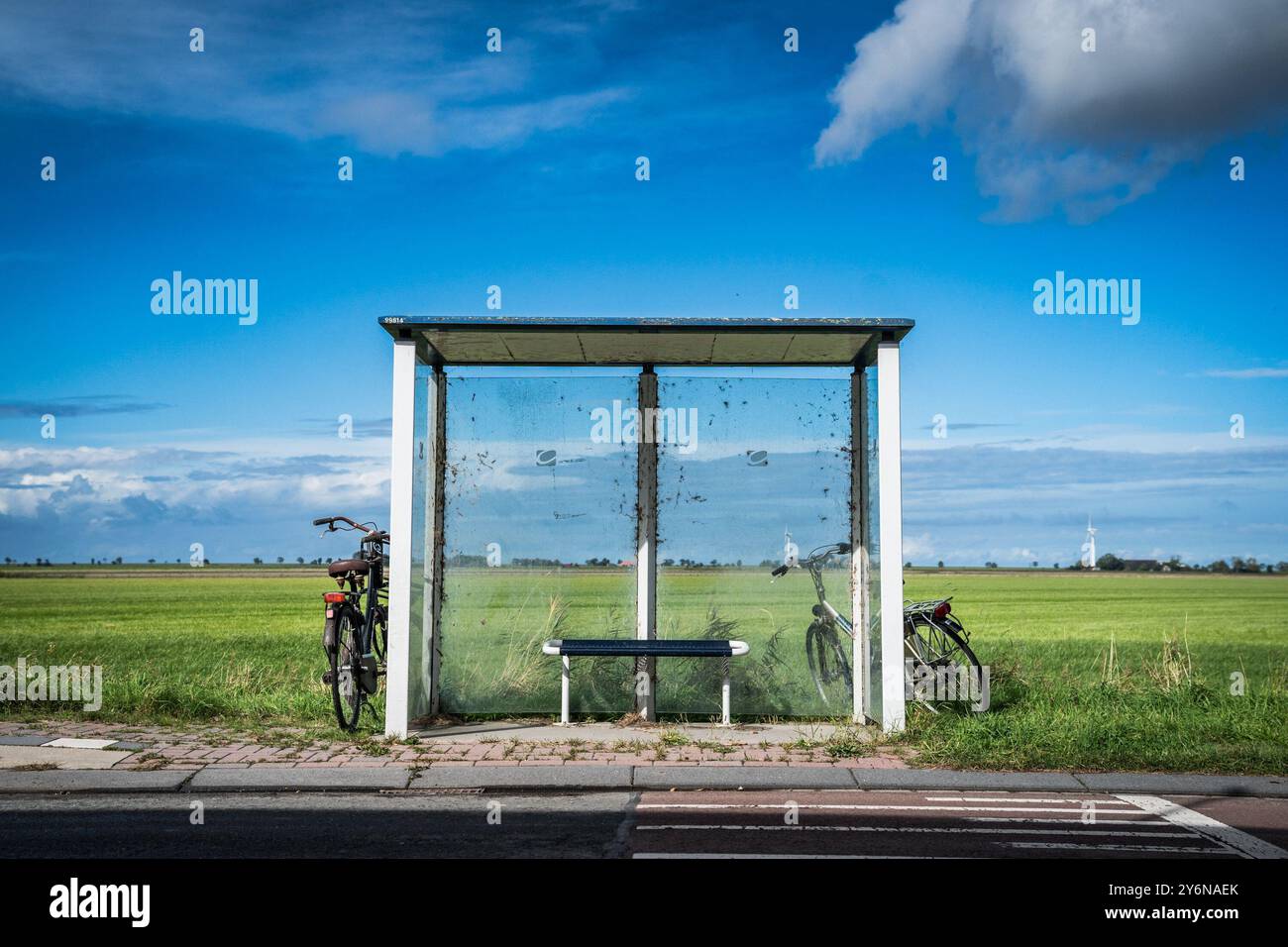 Den Andel - A bus stop of a regional bus operator. Amenities such as ...