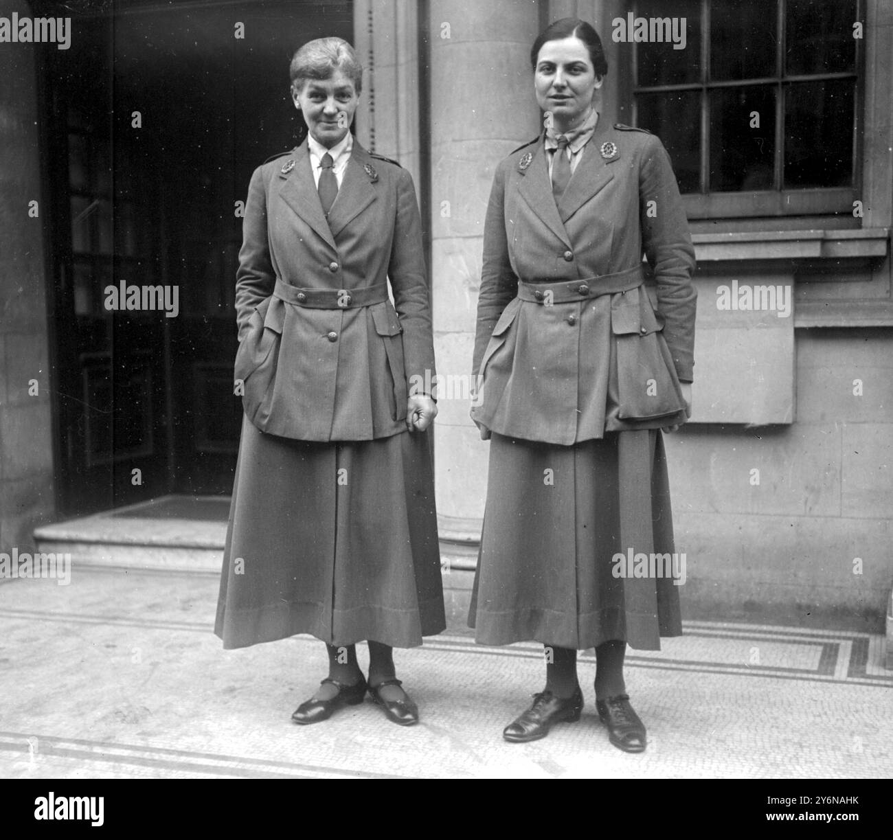 Women’s Army Auxiliary Corps at Connaught Club. 29 November 1917 Stock ...