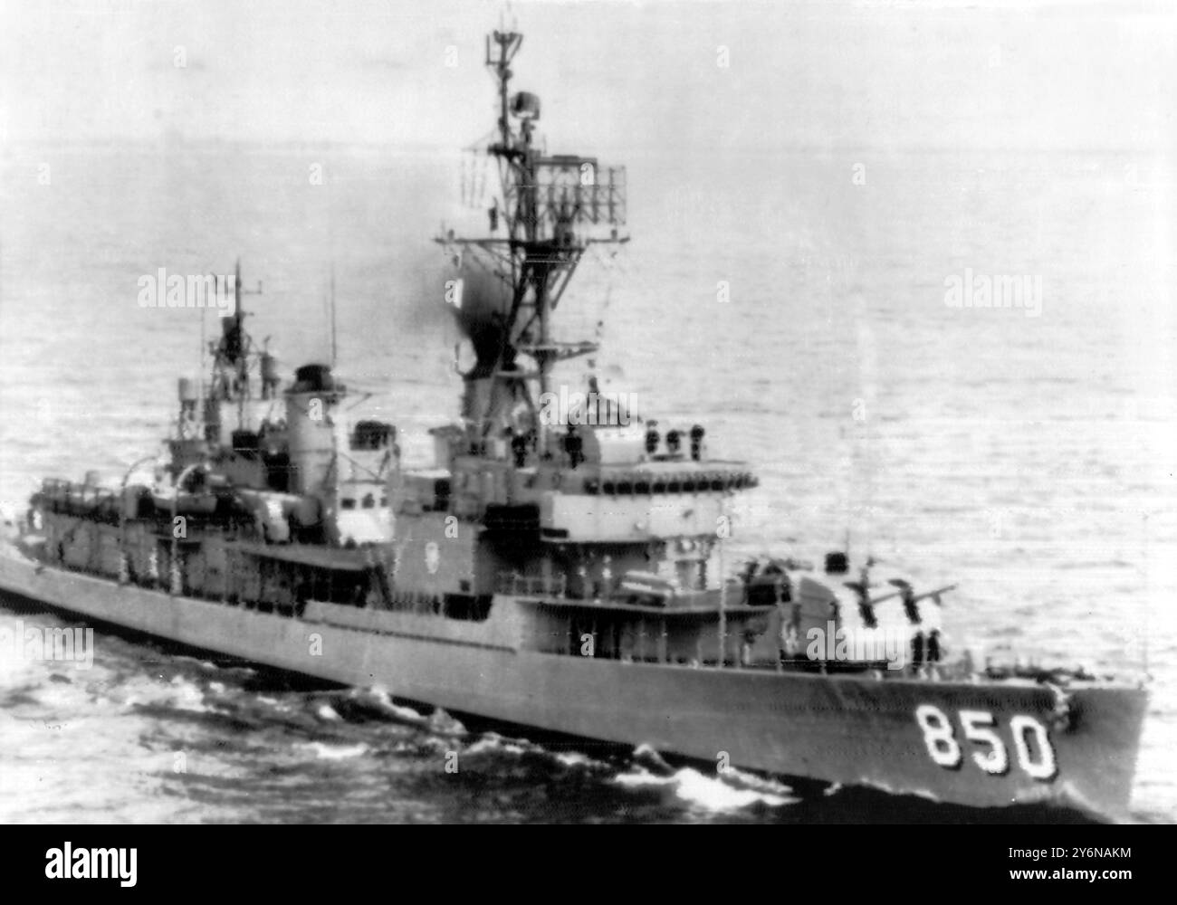 Filler of USS Joseph P Kennedy, one of two destroyers which boarded the ...