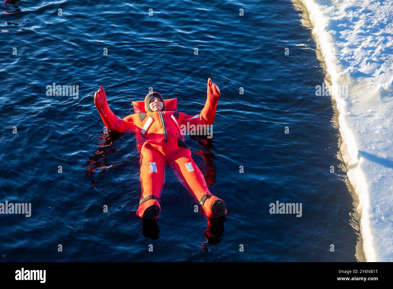 Scandinavia, Lapland, Finland. Gulf of Bothnia. Sampo, icebreaker ...