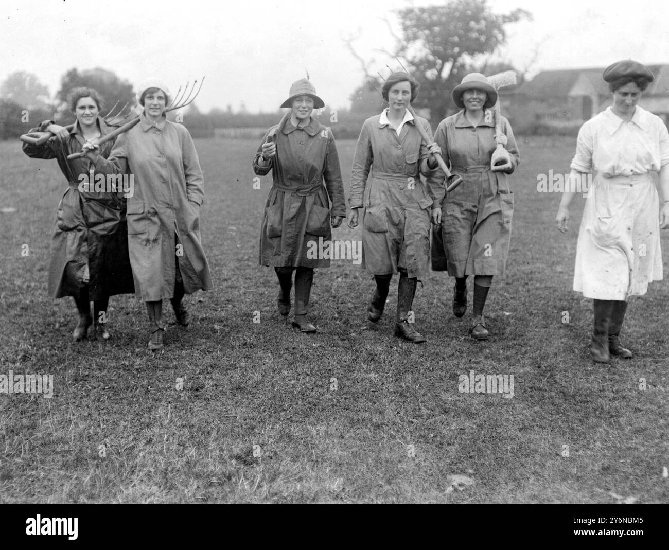 The workers on Lord Rayleigh's farm at Terling Stock Photo - Alamy