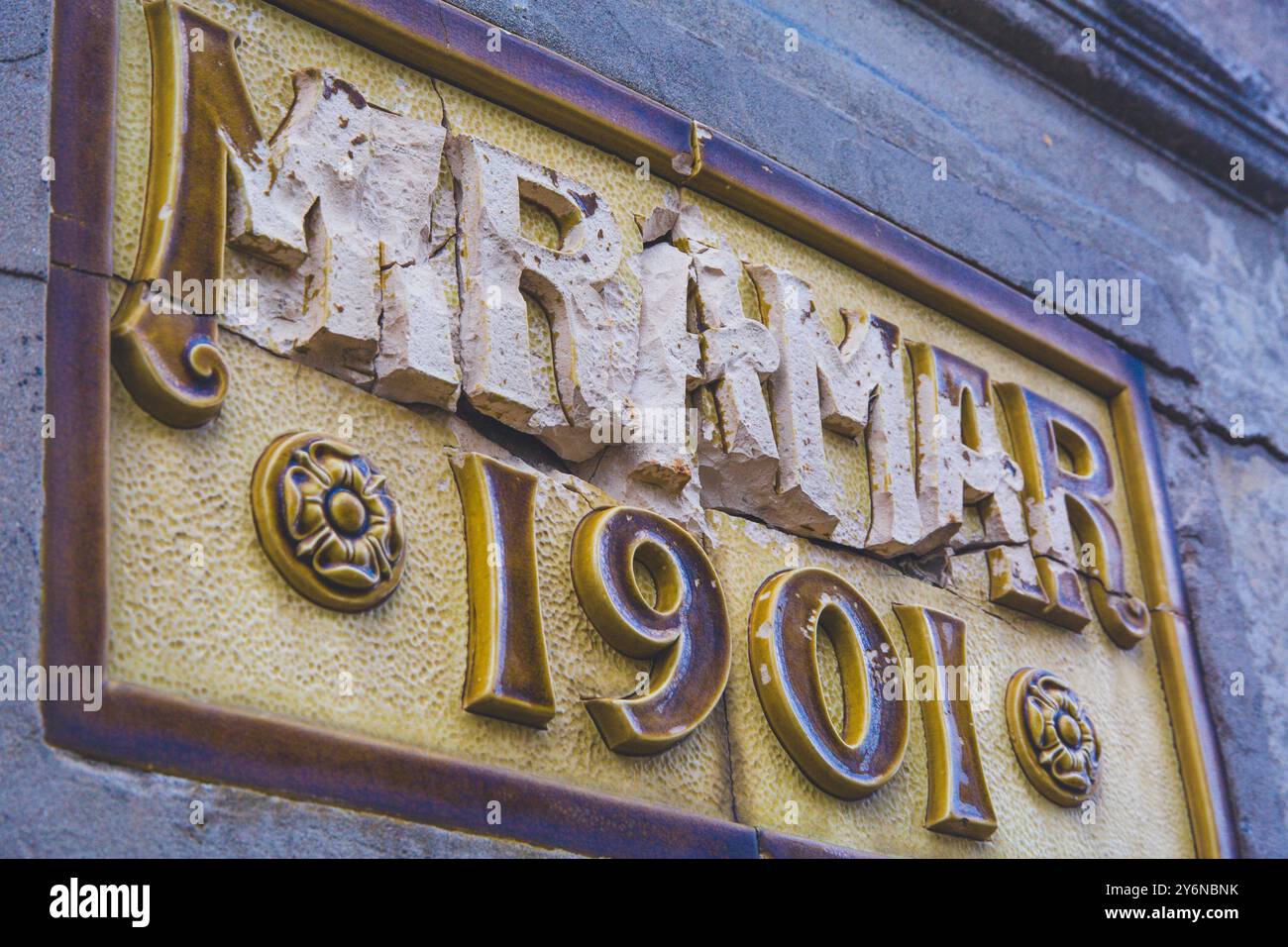 United Kingdom, England, Isle of Wight. Seaview. old, Miramar Hotel ...