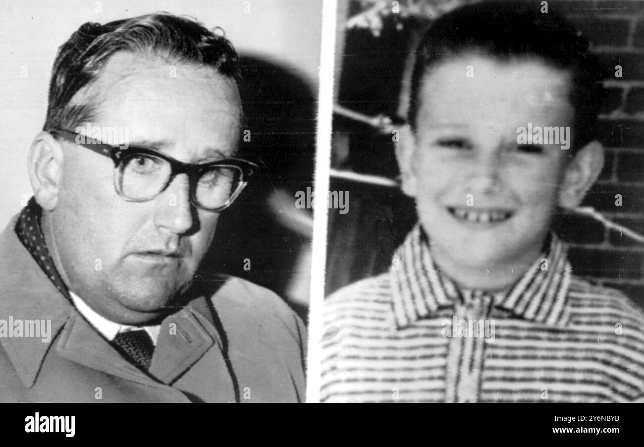 Australia Sydney, 8th July 1960. Graeme Thorne, 8 years old, the son of ...