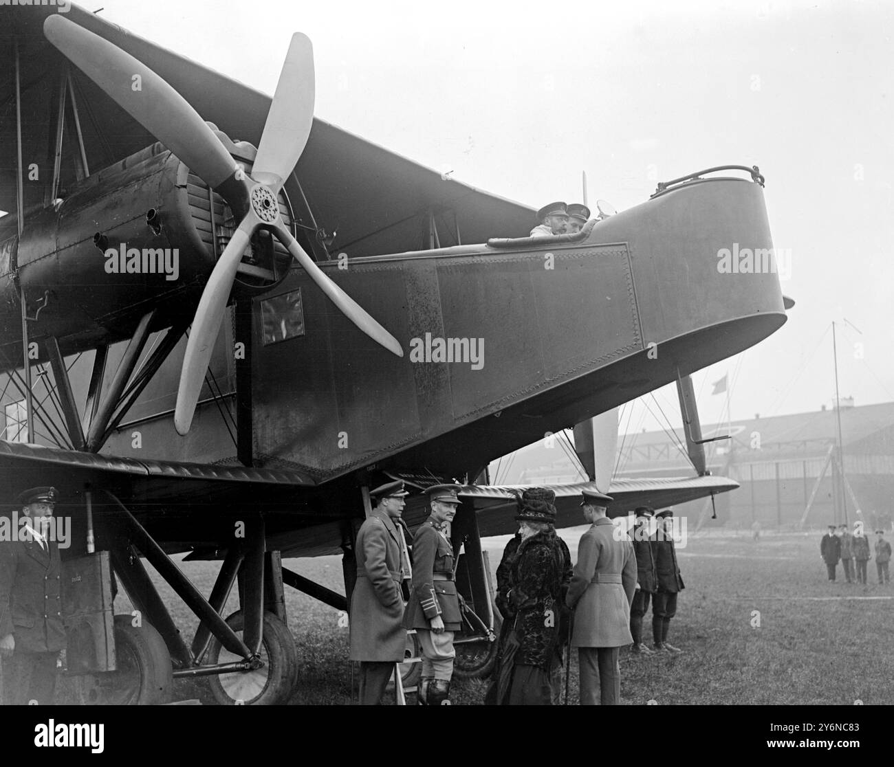 The King and Queen visit the Air Station. Where Prince Albert is an ...