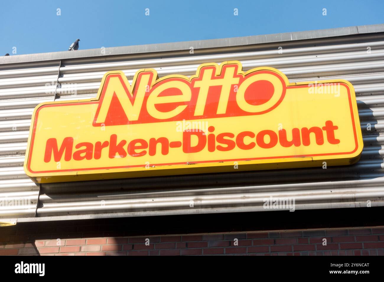 Supermarket Signage Netto Germany Europe Stock Photo - Alamy