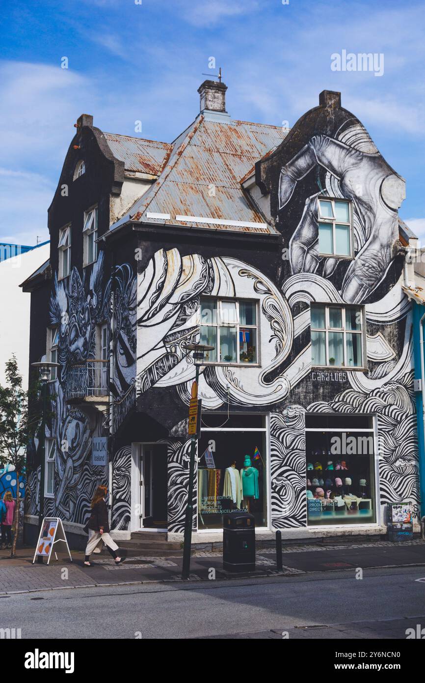 Street art in reykjavik iceland hi-res stock photography and images - Alamy