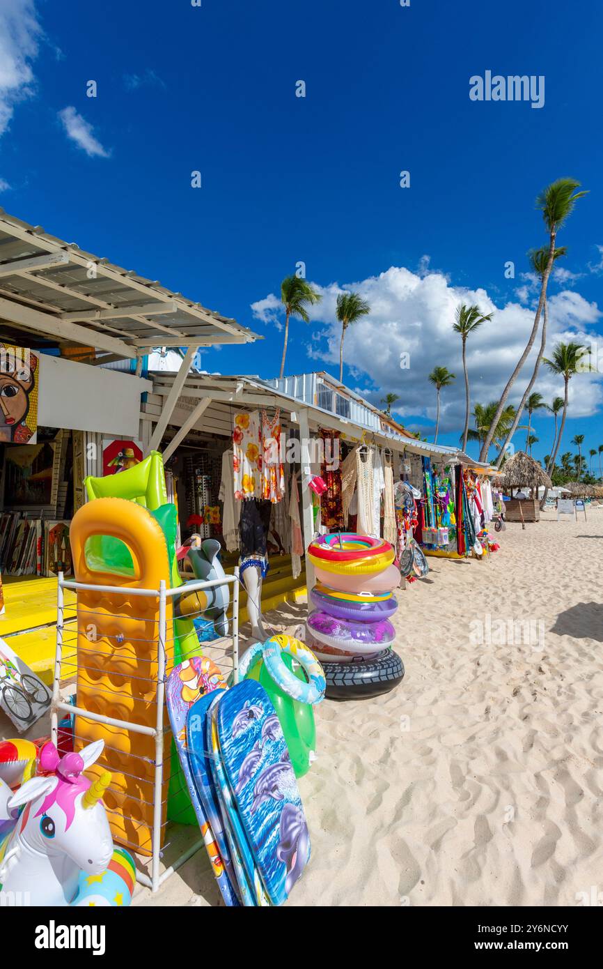 Dominican Republic, Province of Romana, Bayahibe. Dominicus beach ...