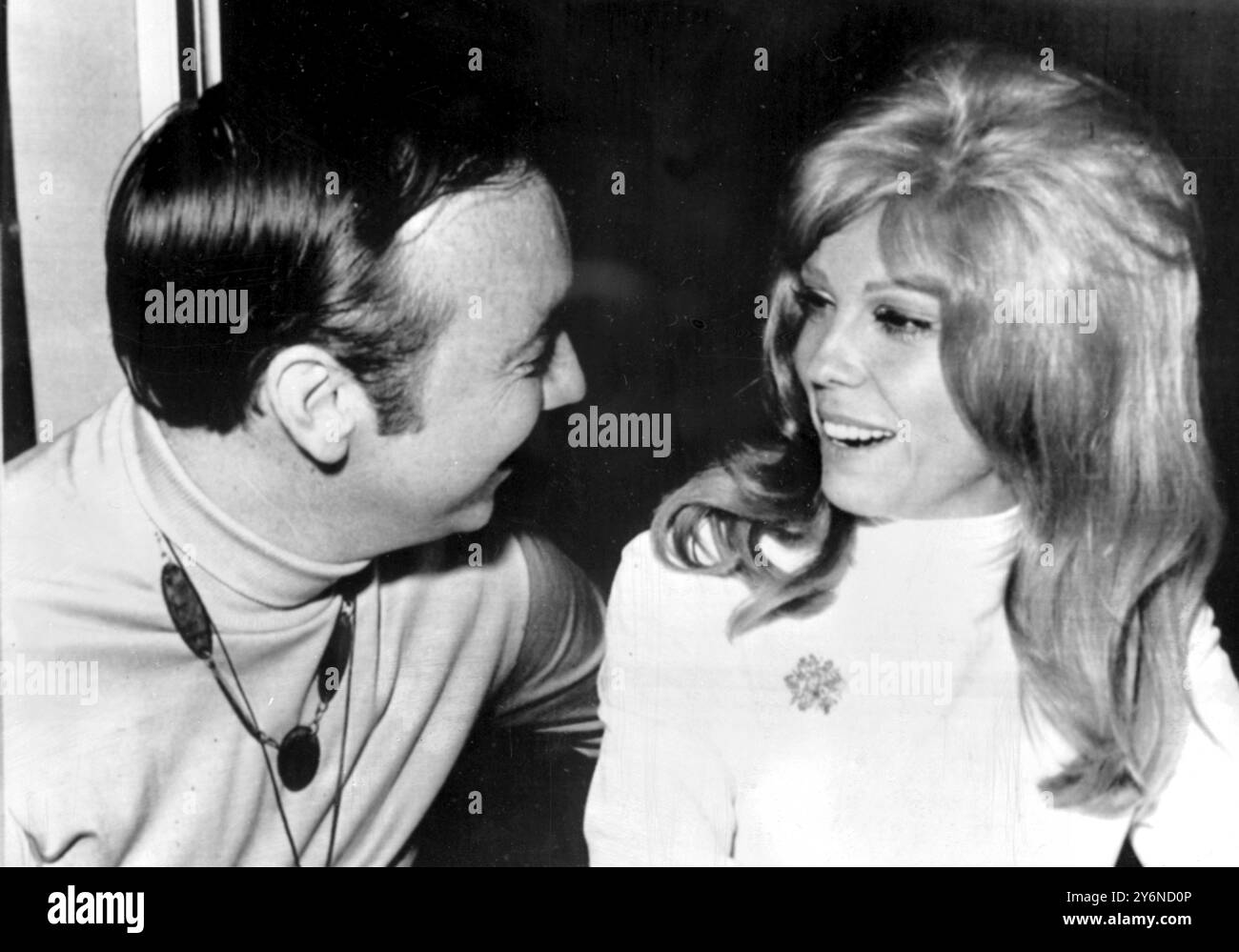 Hollywood, California: Nancy Sinatra, daughter of Frank Sinatra, and ...