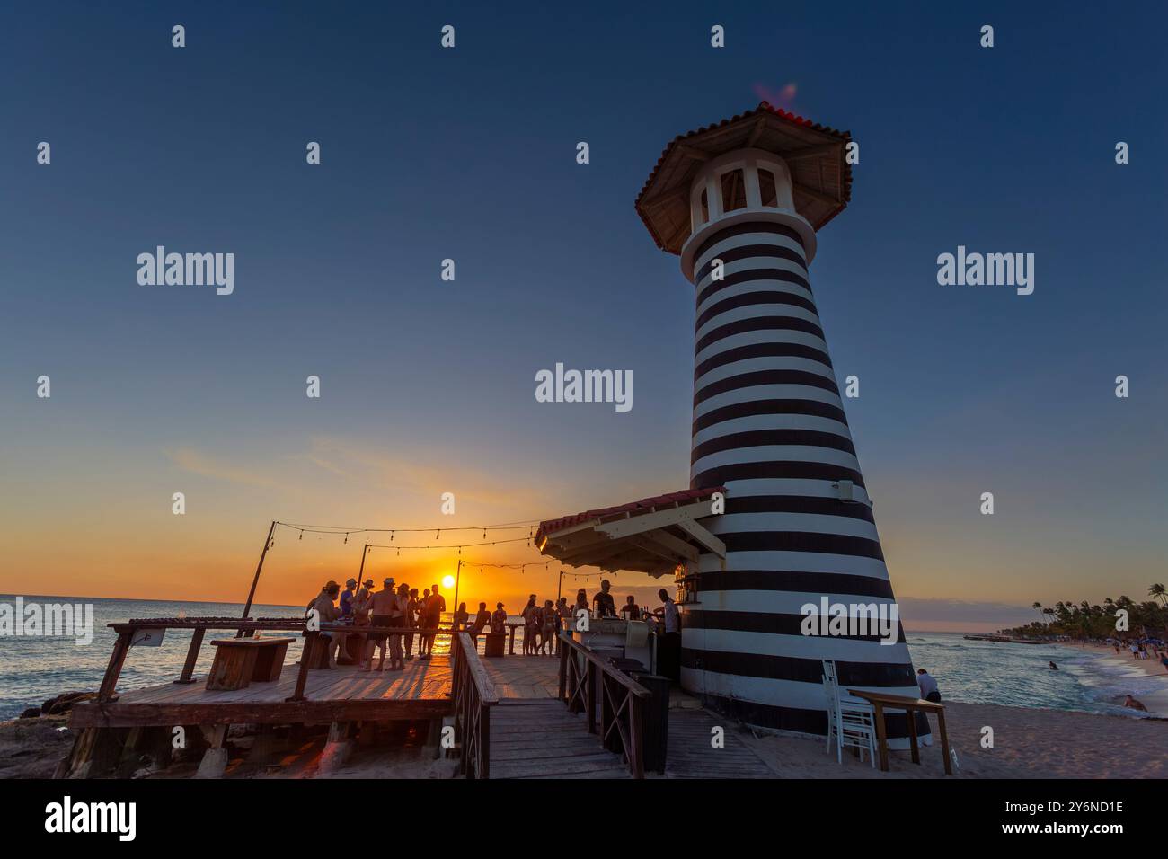 Dominican Republic, Province of Romana, Bayahibe. Dominicus beach ...