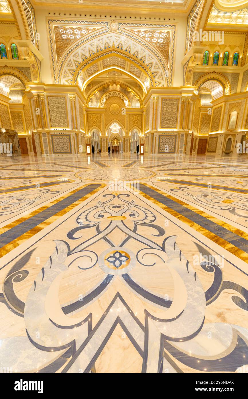 United Arab Emirates, Abu Dhabi. Presidential Palace of the United Arab ...