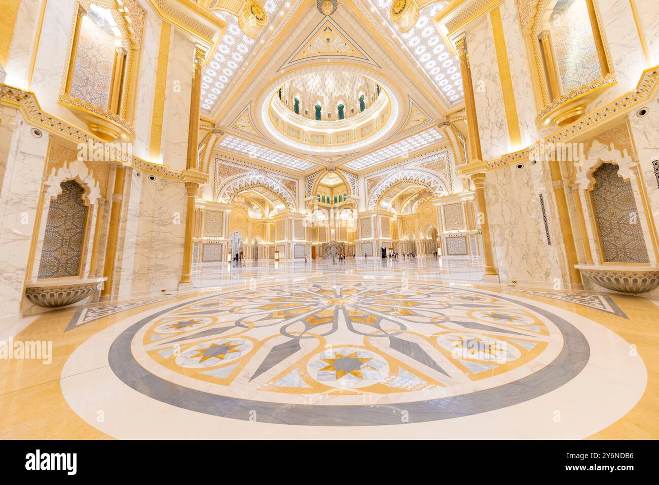 United Arab Emirates, Abu Dhabi. Presidential Palace of the United Arab ...