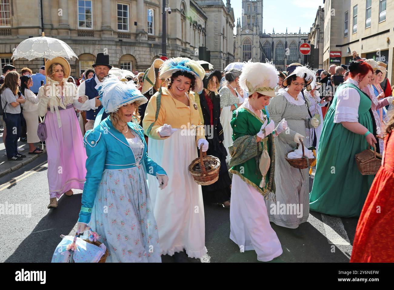 Grand Regency Costumed Promenade, High Street, Jane Austen Festival ...